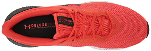 Under Armour Men's Charged Escape 4 Running Shoe, (600) Radio Red/White/Black, 11.5