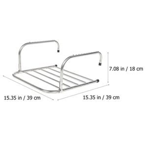 Cabilock Laundry Drying Rack Collapsible Portable Clothes Drying Rack Wall Mounted Clothes Drying Rack Folding Towel Rack for Balcony Windowsill Wall Mount Clothes Drying Rack