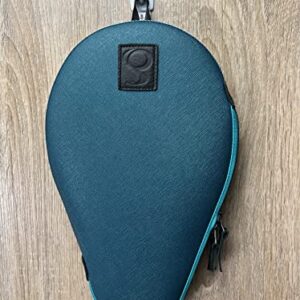 OneJoy Table Tennis Racket Bag, Ping Pong Bat Bag, Table Tennis Paddle Bag, Single Racket Bag with Zipper AJ61-383, 28cm x 17cm