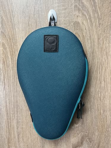 OneJoy Table Tennis Racket Bag, Ping Pong Bat Bag, Table Tennis Paddle Bag, Single Racket Bag with Zipper AJ61-383, 28cm x 17cm