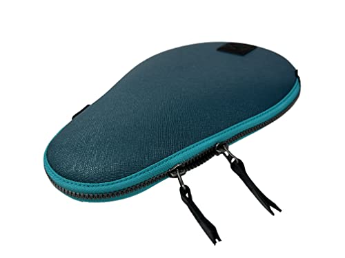 OneJoy Table Tennis Racket Bag, Ping Pong Bat Bag, Table Tennis Paddle Bag, Single Racket Bag with Zipper AJ61-383, 28cm x 17cm