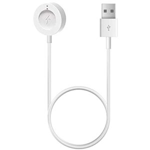 charger compatible with fossil gen 6/gen 5/gen 4 smartwatch, michael kors access, emporio armani,skagen falster 2, misfit vapor 2 magnetic charging cable (1)