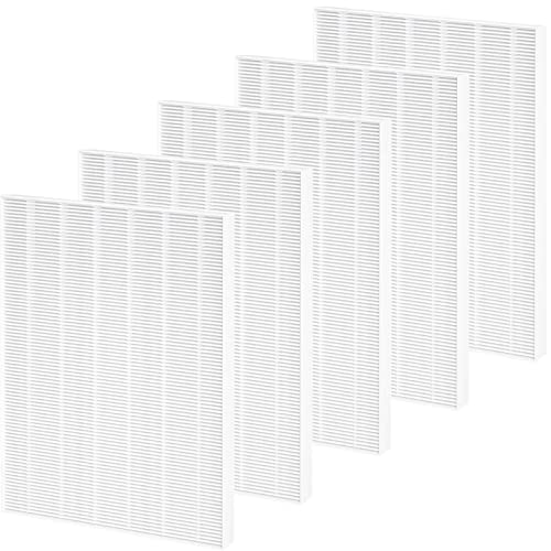 Fizerneer 115115 Size 21 Replacement Filter A Compatible with Winix C535 C909, Winix PlasmaWave 5300, 6300, 5300-2, 6300-2, P300 Plasma wave Air Purifier, True HEPA Filter Only 5 Pack