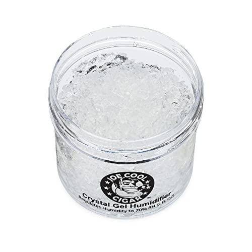 Joe Cool Cigar Crystal Gel Humidifier for Cigar Humidors (2 oz Jar)