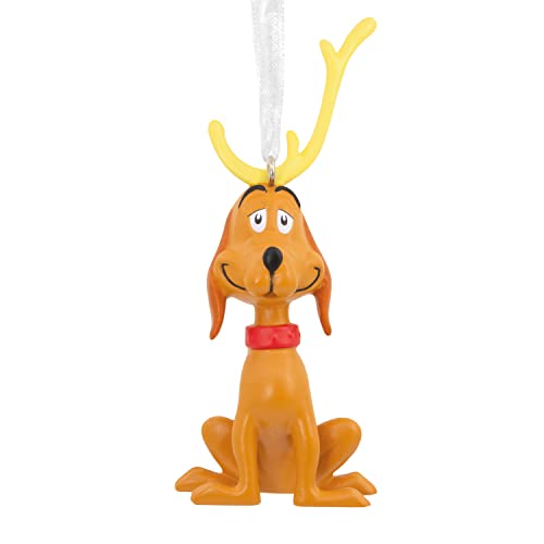 Hallmark Dr. Seuss How The Grinch Stole Christmas! Max Christmas Ornament, Resin