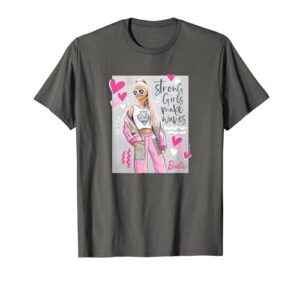 barbie - strong girls make waves t-shirt