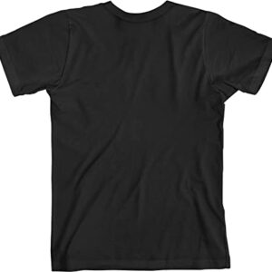 Five Nights at Freddy's Sister Location Shadow Faces Boy's Black T-Shirt-X-Large