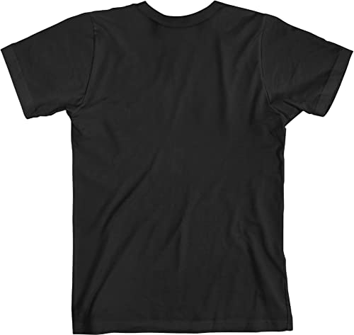 Five Nights at Freddy's Sister Location Shadow Faces Boy's Black T-Shirt-X-Large