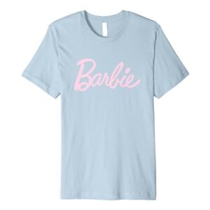 Barbie - Light Pink Barbie Logo Premium T-Shirt