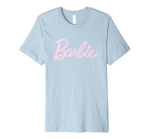 Barbie - Light Pink Barbie Logo Premium T-Shirt