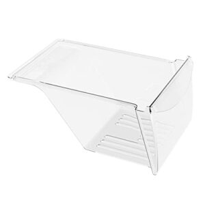 240337103 fridge crisper drawer compatible with frigidaire 240337102, 240337105, 240337107, 240337108, 240337109, 891037 refrigerator drawers – refrigerator shelf crisper bin