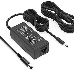 Charger for Dell Laptop Charger, 65W 45W, Portable, for All Dell Inspiron, Latitude, Vostro Round Power Connector