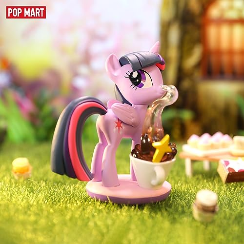 POP MART My Little Pony Leisure Afternoon Blind Box Figures, Random Design Mystery Toys for Modern Home Decor, Collectible Toy Set for Desk Accessories, 1PC