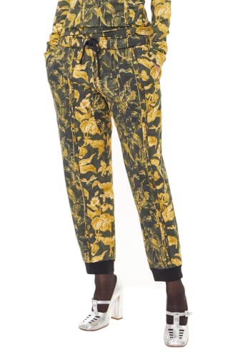 Gary Graham 422 unisex adult Patched Sweatpants, Army Floral, Large US