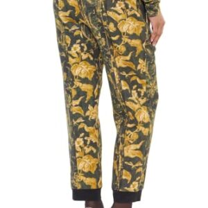 Gary Graham 422 unisex adult Patched Sweatpants, Army Floral, Large US