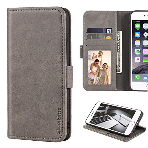 for Infinix Smart 5 Pro Case, Leather Wallet Case with Cash & Card Slots Soft TPU Back Cover Magnet Flip Case for Infinix Smart 5 Pro (6.52”)