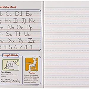 Mead Primary Composition Notebook K-2, 12 Pack Primary Ruled Composition Book, Color May Vary, Grades K-2 Writing Dotted Lined Notebook, 100 Sheets (200 Pages) 489902ELG