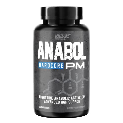 Anabol PM Nighttime Muscle Builder & Sleep Aid | Anabolic Muscle Building Supplement | Clinically Researched RIPFACTOR, Epicatechin & More | Post Workout Muscle Recovery & Strength – 60 Pills