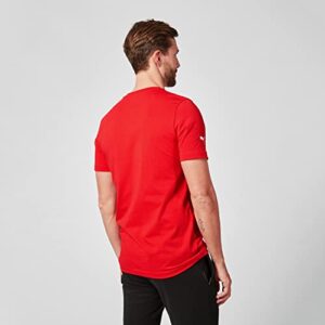 Scuderia Ferrari F1 Men's Puma Large Logo T-Shirt (XS, Red)