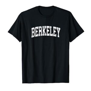 Berkeley California CA Vintage Athletic Sports Design T-Shirt