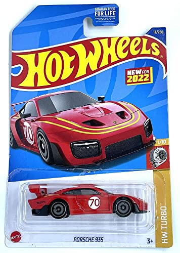 Hot Wheels 2022 - Porsche 935 - 12/250 [Red] - HW Turbo 1/10