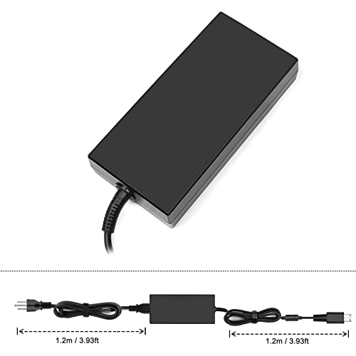 240W USB Tip Charger for MSI GE76 GE66 GP76 GP66 GS77 MS-17K3 A20-240P2A A240A007P S93-0409410-C54 (Not Work with MSI Delta 15 Series, not Replace 280w)