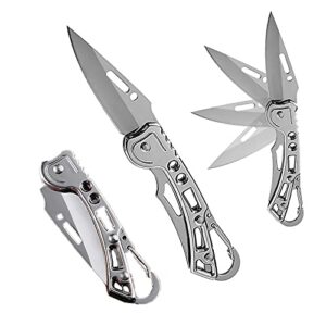 pocket folding knife, tactical knife, super sharp blade only 2.2 inch, good for camping survival indoor and outdoor activities, easy-to-carry, mens gift