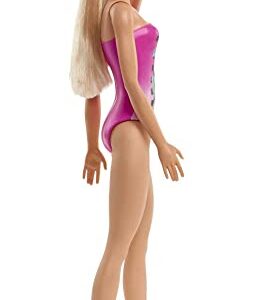 Barbie Beach Doll in Pink Swimsuit