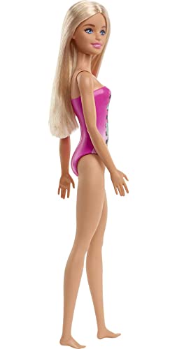 Barbie Beach Doll in Pink Swimsuit