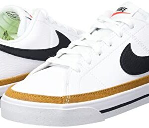 Nike Women's Low-Top Sneakers, White Black Desert Ochre, 6.5