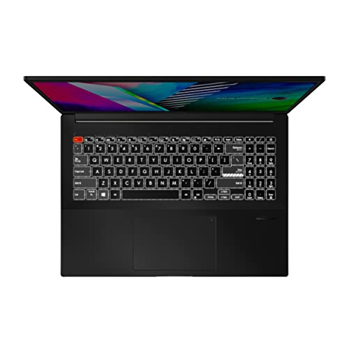 ASUS VivoBook Pro 16X OLED Slim Laptop, 16" WQUXGA 16:10 Display, AMD Ryzen 7 5800H CPU, NVIDIA GeForce RTX 3050 Ti, 16GB RAM, 1TB SSD, Windows 11 Home, 0°Black, M7600QE-DB74