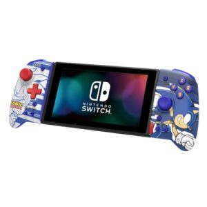 hori split pad pro (sonic) ergonomic controller for handheld mode - officially licensed by nintendo & sega - nintendo switch;