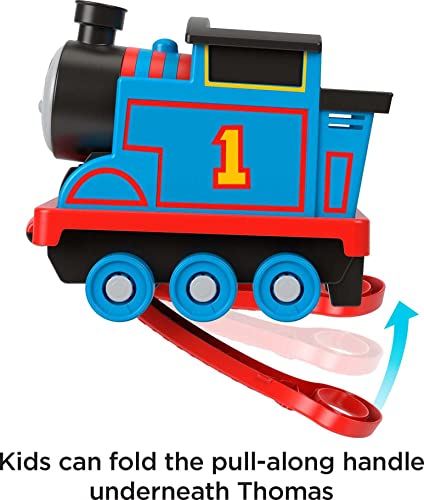 Thomas & Friends Pull-Along Toy Train for Kids Biggest Friend Thomas with Storage for Preschool Kids Ages 2+ Years