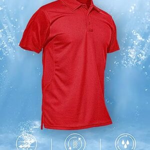 MAGCOMSEN Golf Polo Shirts for Men Short Sleeve Golf Shirts for Men Polo Shirts Work Shirts for Men T Shirts Fishing Shirts Casual Shirts Quick Dry Shirts Summer Shirts