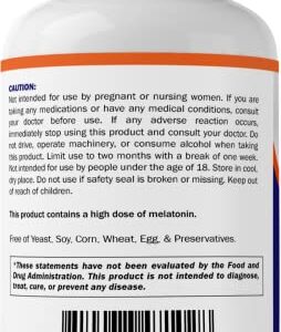 Vitamatic Melatonin 60mg Fast Dissolve Tablets - 60 Vegan Natural Berry Flavor Tablets - Non-Habit Forming - Non-GMO, Gluten Free (1 Bottle)