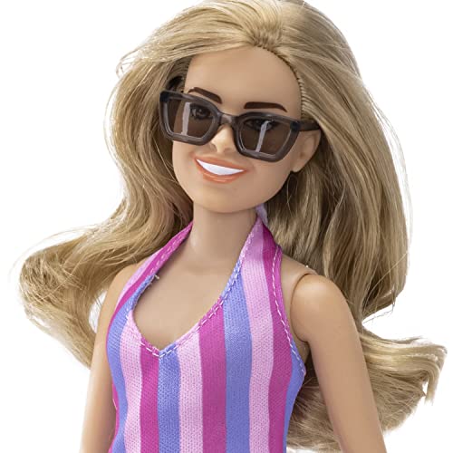 Addison Rae Fashion Doll - Beach; Trendsetting Style; Contains 11” Doll and Accessories, Including a Smoothie Cup, Sandals, and Sunglasses