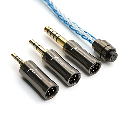 HiFiGo Kinera Ace Modular Upgrade Cable, OFC+OFC with Silver Plated 8 Core IEM Cable (0.78 2PIN)