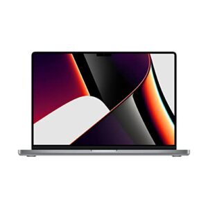 late 2021 apple macbook pro with apple m1 pro chip (16 inch, 16gb ram, 1tb ssd) (qwerty english) space gray (renewed)