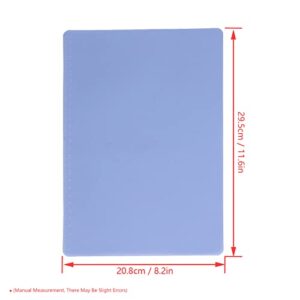 Entatial Kids Clipboard, Clip Board Multifunctional Soft Portable Convenient for Writing for Drawing(EVA Exam Pad A4-Athens Blue)