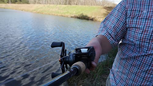 Tempo Baitcasting Reel New Vertix LP, High-Tech Innovative Fishing Reel, 9+1 Ball Bearing,20 lbs Carbon Fiber Drag,Powerful & Durable Casting Reel with 6.6:1 Gear Ratio