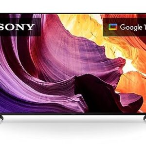 Sony 55 Inch 4K Ultra HD TV X80K Series: LED Smart Google TV with Dolby Vision HDR KD55X80K- Latest Model, Black