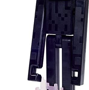 Mattel Minecraft Craft-A-Block Enderman Figure, Authentic Pixelated Video-Game Characters, Action Toy to Create, Explore and Survive, Collectible Gift for Fans Age 6 Years and Older