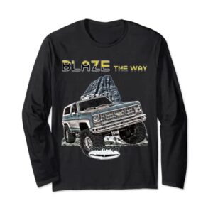 Blazer,Lifted Squarebody Truck,K5,Jimmy,Suburban,Silverado Long Sleeve T-Shirt