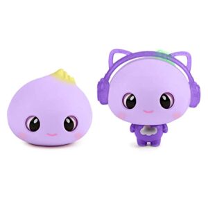 my squishy little music series by wowwee - diva doe (purple)