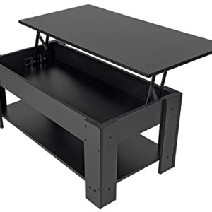 Elevon BFCT Coffee Table, Black