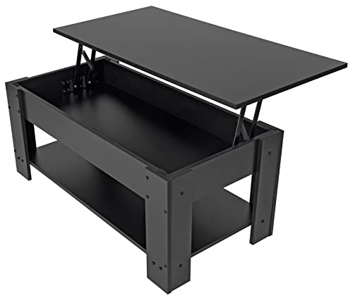 Elevon BFCT Coffee Table, Black