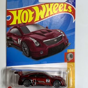 DieCast Hot Wheels '16 Cadillacs ATS-V R [Red] - 38/250 HW Turbo 3/10