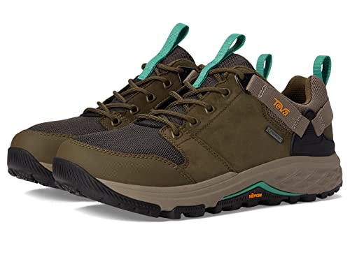 Teva Women's Grandview GTX Low Hiking Shoe, Olive/Brown, 9