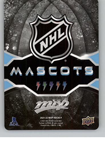 2021-22 Upper Deck MVP Mascot Gaming Cards #M-17 Gnash Nashville Predators Official NHL Hockey Card in Raw (NM or Better) Condition