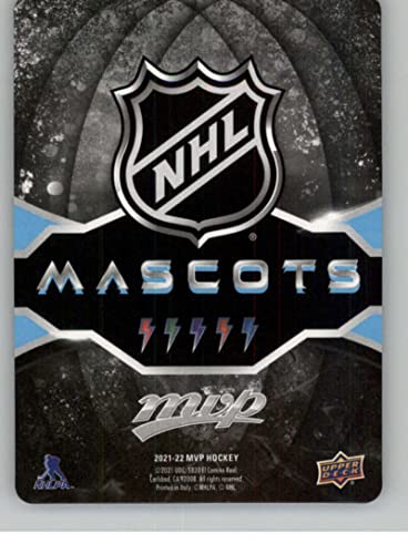 2021-22 Upper Deck MVP Mascot Gaming Cards #M-12 Hunter Edmonton Oilers Official NHL Hockey Card in Raw (NM or Better) Condition